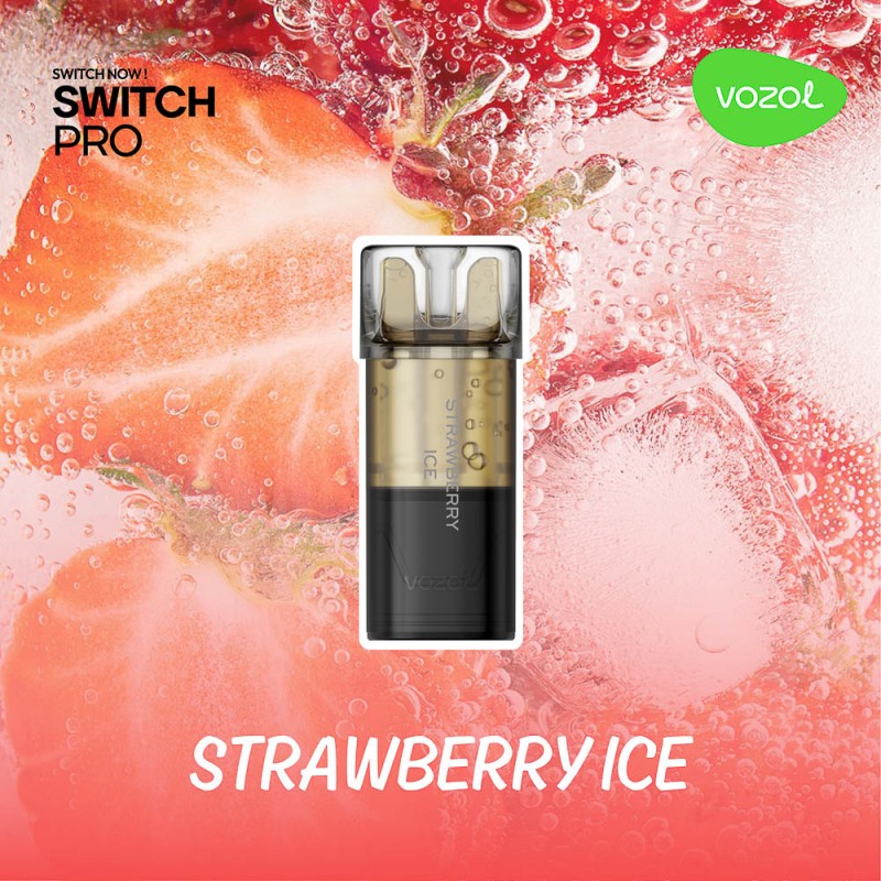 Cartus de unica folosinta SWITCH PRO STRAWBERRY ICE » Vozol Cartus de unica folosinta SWITCH PRO STRAWBERRY ICE » Vozol
